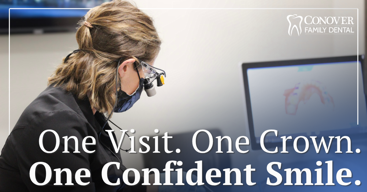 CEREC Crowns | Conover Family Dental